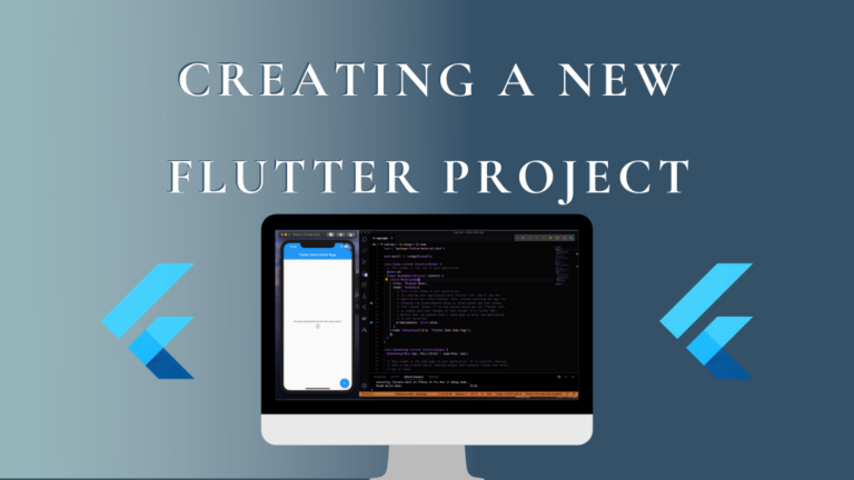 Creating a new Flutter project - Female Tech Entrepreneur
